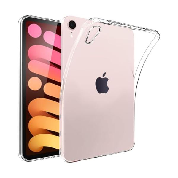 対応機種 2021年発売のiPad Mini 6、2024年発売のiPad mini7兼用 高い透明度 透明感が高く、黄変しにくい背面により、デバイス自体のデザインをお楽しみいただけます。 柔らかい手触り 柔軟性がいい熱可塑ポリウレタン素材...