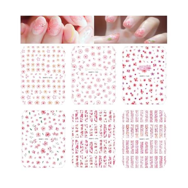 内容物 6枚入りで、豊富なデザインと美しい色合いで、お好みで組み合わせが可能です。指や足の爪に使用できます。 安全な素材 無毒で安全な素材を使用しています。通気性があり、長持ちするので、安心して使用できます。 貼るだけ簡単 粘性が強く、ピン...