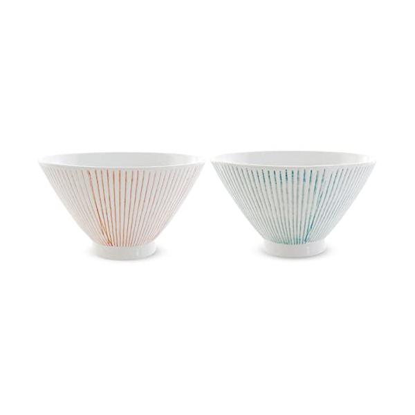 材質：磁器 食器洗い機使用可能、食器乾燥機使用可能 、電子レンジ使用可能サイズ 約 ：径11x高さ6.5cm 重量 約 ：159ｇ容量 約 ：240cc 満水時 おしゃれでシンプルなストライプを撥水の技法で凹凸をつけてデザインしました。シン...