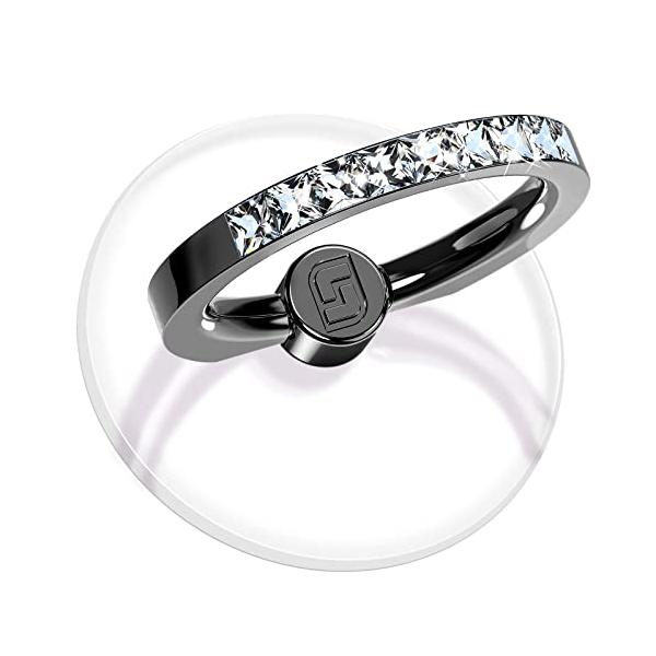 透明なデザイン：透明アクリルで構成されるスマホ リングーは、スマホが元々持つ独自のデザインを犠牲にすることなく、ホルダー機能を追加できます。自由回転：360*回転と180*フリップフォールディング設計で、スマホの調整、読書や動画鑑賞などの様...