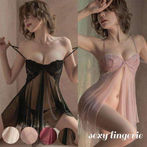 ■商品コードi0087■セット内容ベビードールTバック■サイズベビードールバスト フリーアンダー フリーウエスト フリー着丈 62-80cmTバックウエスト 54-100cm■カラーブラックホワイトピンクレッド■備考伸縮性 ×透け感 〇肩紐...