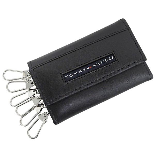 トミーヒルフィガー/TOMMYHILFIGER/キーケース/6/HOOK/KEYCASE上質なレザーを使用したシンプルで洗練されたキーケース。フロントにさりげないロゴが映え、落ち着いた大人の印象を演出します。6連フックと内ポケットを備え、鍵...