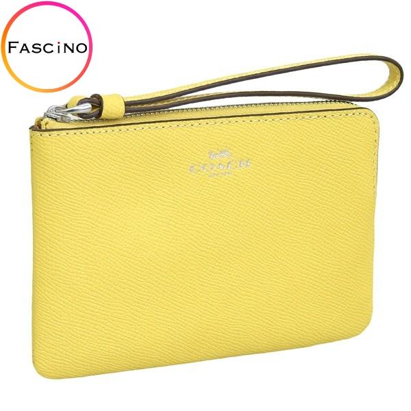 コーチ/COACH/ポーチ/CSRN/LTH/CRN/ZIP張りのあるレザー仕立てのスリムなポーチ。リストレット仕様でスマートに必需品を持ち運べる利便性の高いアイテム。【ギフトにもおすすめです。】 ■品番：58032SVS9V  ■カラー：...