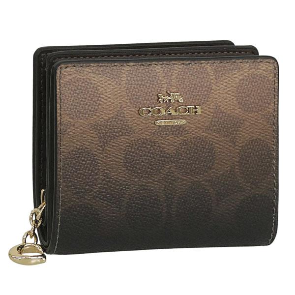 コーチ/COACH/二つ折り財布/SNAP/WLT/OMBR/SIG上品さのある素材感とシンプルで洗練されたデザインが魅力の二つ折り財布。コンパクトながらカードや現金をすっきり収納でき、デイリーユースにピッタリな実用的アイテムです。【ギフト...