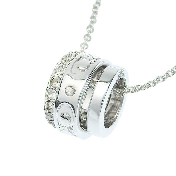 コーチ/COACH/ネックレス/KS/C/RNDL/NCKラインストーンがあしらわれた上品で華やかなネックレス。コーデのアクセントとして活躍間違いなし◎【ギフトにもおすすめです。】 ■品番：CI902SLV  ■カラー：SILVER  ■サ...