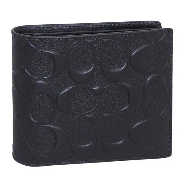 コーチ/COACH/二つ折り財布/3/IN/1/SIG/LEATHER上質なシグネチャーレザーの重厚感に加え、最大の特徴は「取り外し可能なカードケース」。荷物を減らしたい日は、このケースだけをポケットに入れて軽快に外出できます。【ギフトにも...