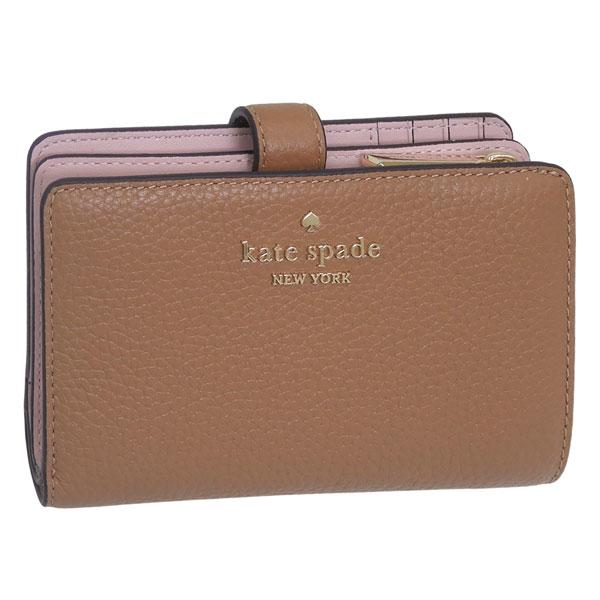 ケイトスペード/KATESPADE/二つ折り財布/WALLETS/MED/COMBIFLDすっきりとしたフォルムに必要な機能をまとめた二つ折り財布。カード・紙幣・小銭をバランスよく収納でき、日常使いにちょうどいい実用性が魅力です。レザーの質...
