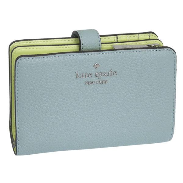 ケイトスペード/KATESPADE/二つ折り財布/WALLETS/MED/COMBIFLDすっきりとしたフォルムに必要な機能をまとめた二つ折り財布。カード・紙幣・小銭をバランスよく収納でき、日常使いにちょうどいい実用性が魅力です。レザーの質...