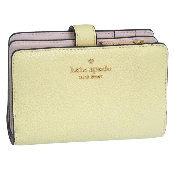 ケイトスペード/KATESPADE/二つ折り財布/WALLETS/MED/COMBIFLDすっきりとしたフォルムに必要な機能をまとめた二つ折り財布。カード・紙幣・小銭をバランスよく収納でき、日常使いにちょうどいい実用性が魅力です。レザーの質...