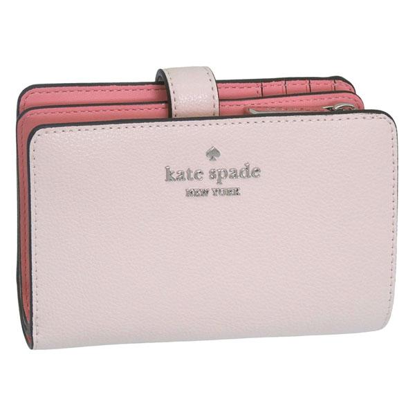 ケイトスペード/KATESPADE/二つ折り財布/WALLETS/MED/COMBIFLD上品なカラーリングとシンプルなデザインが魅力のケイトスペードの二つ折り財布。コンパクトながらカードや小銭を整理しやすく、デイリーに使いやすい実用的なア...