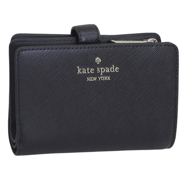 ケイトスペード/KATESPADE/二つ折り財布/WALLETS/MED/COMBIFLD手に馴染む上質なレザーにロゴが輝く、気品ある佇まい。9枚のカードスロットやL字ファスナー小銭入れなど、支払いをスマートにする工夫が凝縮されています。「...
