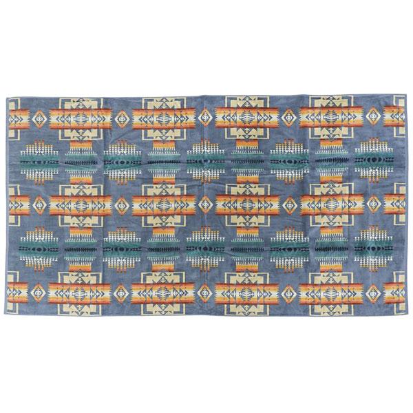 ペンドルトン/PENDLETON/ブランケット/CHIEF/JOSEPH/SLATE/JAQUARD/BEACH/TOWELネイティブ調のパターンが目を惹くブランケット。ブランケットとしてはもちろんアウトドアや大判バスタオルの代わりにも活躍...