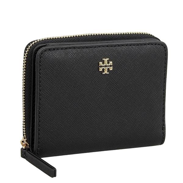 トリーバーチ/TORYBURCH/二つ折り財布/EMERSON/MINI/WALLETコンパクトなサイズ感が魅力の二つ折り財布。すっきりとしたフォルムで持ち運びしやすく、ミニバッグにも収まりやすい設計に仕上がっています。必要な収納力を備えな...