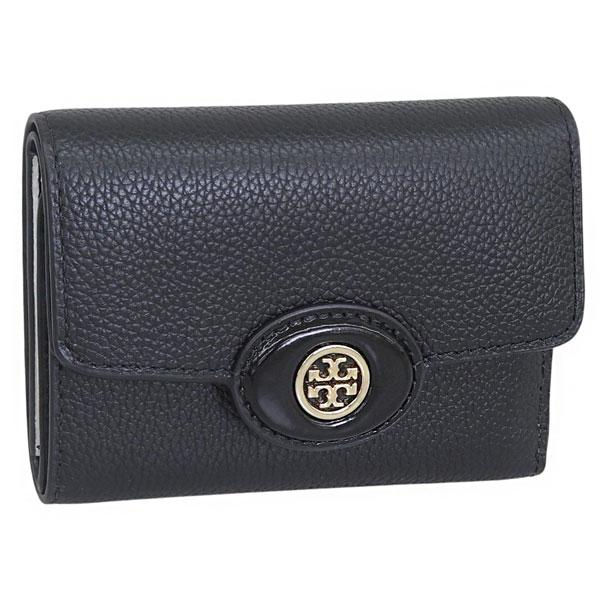 トリーバーチ/TORYBURCH/三つ折り財布/ROBINSON/PEBBLED/SMALL/WALLET上質なペブルドレザーと洗練されたミニマルデザインが魅力の、三つ折り財布。すっきりとしたサイズ感でミニバッグにも収まりやすく、カードポケ...