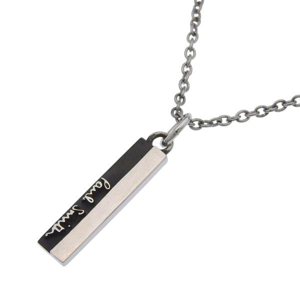 ポールスミス/PAULSMITH/ネックレスシンプルなデザインの中にロゴとブラックカラーでスタイリッシュな雰囲気を醸し出すネックレス。年齢を問わず、どんな世代のスタイルにも馴染むお品物です。【ギフトにもおすすめです。】■品番：240-905...