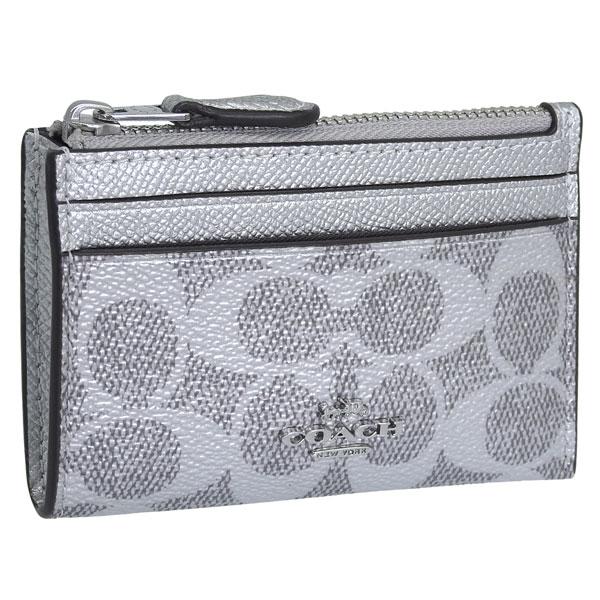 コーチ/COACH/カードケース/MN/ID/CC/MTLLC/SIGシグネチャーキャンバスが上品に映えるパスケース。カード類をすっきり収められ、持ち運びにも配慮された設計が魅力的。洗練された佇まいで、日常の装いにさりげなく品を添えるアイテ...