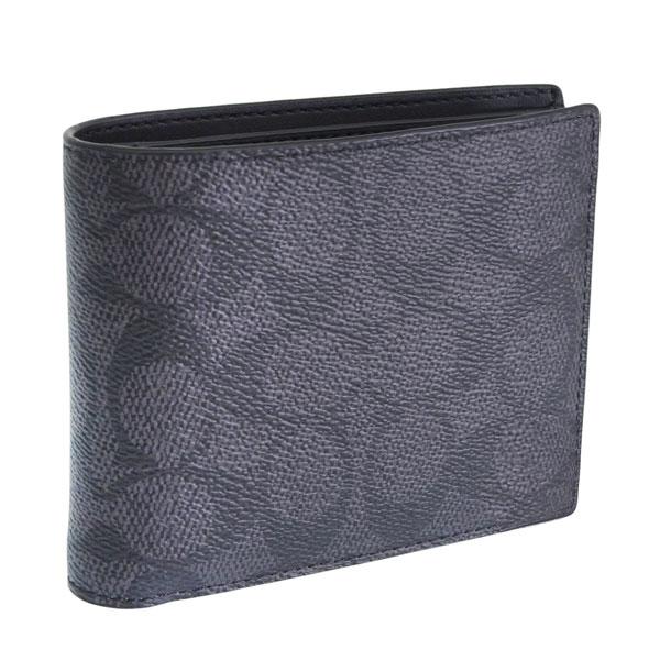 コーチ/COACH/二つ折り財布/3/IN/1/SIGNATURE取り外し可能なカードケースが付属した機能的なデザインの財布。スリムながら収納力も備え、紙幣やカードをスマートに整理できます。洗練されたデザインで、ビジネスからカジュアルまで幅...