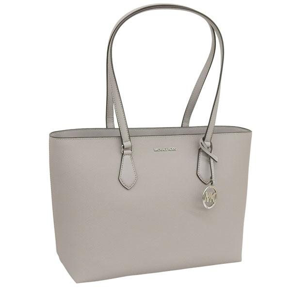 マイケルコース/MICHAELKORS/トートバッグ/SHEILAッドファスナー付きのラージトートバッグで、コーテッドキャンバス素材が都会的な雰囲気を演出するアイテムです。A4サイズも収納可能なサイズ感で、通勤やデイリー使いにぴったりの実用...