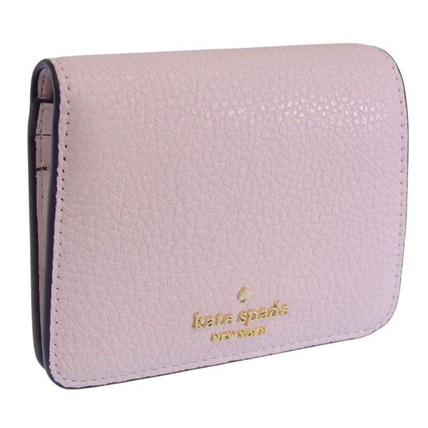ケイトスペード/KATESPADE/二つ折り財布/lena/sm/slimbfld/wlt上品なデザインが魅力の二つ折り財布。コンパクトながらカードスロットやコインポケットを備え、日常使いに便利な収納力を確保。シンプルで洗練されたフォルムが...