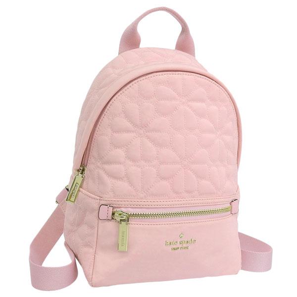 ケイトスペード/KATESPADE/リュックサック/spade/flower/qu/sf/backpackスペードフラワーのキルティングが上品な印象が漂うミニサイズのリュック。コンパクトながら必需品はしっかりと収納可能。毎日使いにも◎【ギフ...