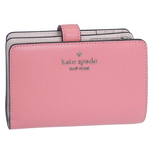 ケイトスペード/KATESPADE/二つ折り財布/WALLETS/MED/COMBIFLD上品な素材感と洗練されたシンプルデザインが魅力のケイトスペード 二つ折り財布。カードポケットや小銭入れを備えた使いやすい仕様で、必要なアイテムをすっき...