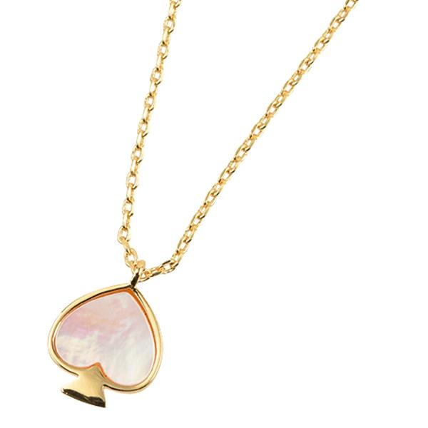 ケイトスペード/KATE SPADE   アクセサリー   ネックレス ペンダントトップにアイコンであるスペードのモチーフをあしらったネックレス。■品　番：O0RU2901 143 ■サイズ：ネックレス：約チェーン全長約40-47.5cm ...