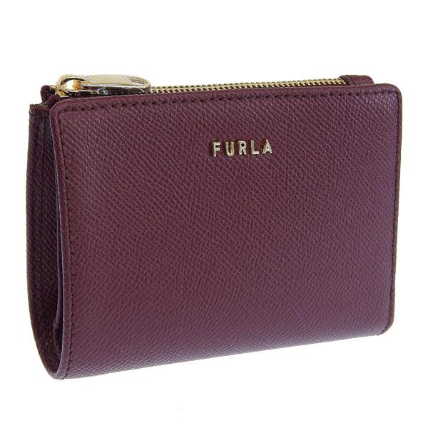 フルラ/FURLA/二つ折り財布/CLASSIC/S/BI-FOLD/W/ZIP/VITELLO/ANDROMEDAゴールドのブランドロゴが上品な雰囲気を演出してくれる二つ折り財布。スリムながら豊富なポケットを備えており使いやすさも抜群。【...
