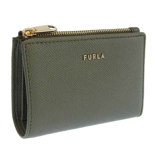 フルラ/FURLA/二つ折り財布/CLASSIC/S/BI-FOLD/W/ZIP/VITELLO/ANDROMEDAゴールドのブランドロゴが上品な雰囲気を演出してくれる二つ折り財布。スリムながら豊富なポケットを備えており使いやすさも抜群。【...