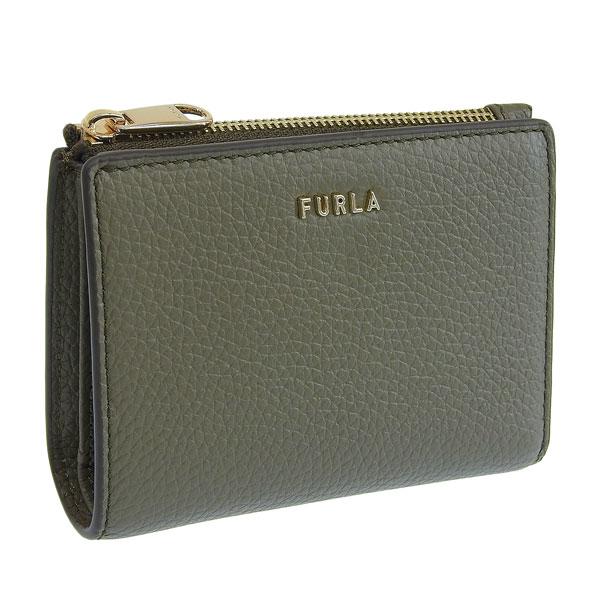 フルラ/FURLA/二つ折り財布/RITZY/S/BI-FOLD/W/ZIP/VITELLO/KERIAゴールドのブランドロゴが上品な雰囲気を演出してくれる二つ折り財布。スリムながら豊富なポケットを備えており使いやすさも抜群。【ギフトにもお...