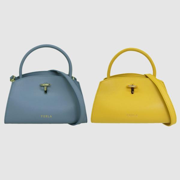 フルラ/FURLA/ショルダーバッグ/GENESI/MINI/TOTE上品な可愛らしさを備えたデザインが魅力の2WAYバッグ。取り外し可能なショルダーストラップ付でスタイルに合わせた持ち方を楽しめます。【ギフトにもおすすめです。】 ■品番：...