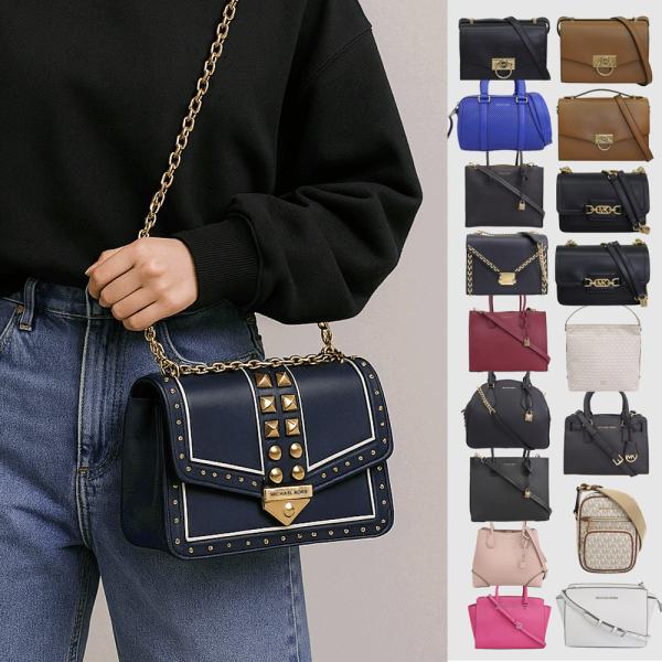 マイケルコース/MICHAELKORS/ショルダーバッグ/HENDRIXMK/HEATHER【ギフトにもおすすめです。】　　　　　　　　　　　■カラー：(1)BLACK(2)LUGGAGE(3)LUGGAGE(4)BLACK(5)BLACK...