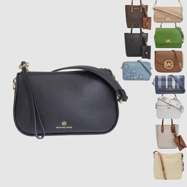 マイケルコース/MICHAELKORS/ハンドバッグ/ショルダーバッグ【ギフトにもおすすめです。】■カラー：(1)BLACK(2)CAMEL(3)TRUE GREEN(4)LUGGAGE(5)NAVY MULTI(6)WHITE(7)VAN...