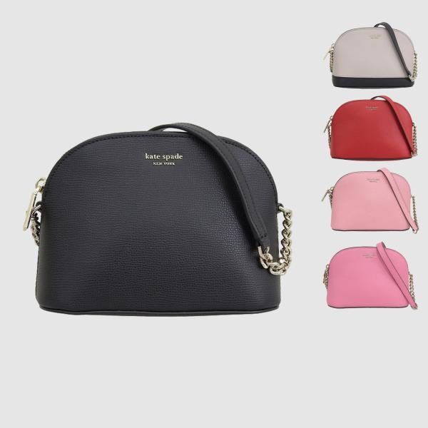 ケイトスペード/KATESPADE/ショルダーバッグ/sylvia/small/dome/crossbodyコロンとしたドーム型がエレガントな印象のショルダーバッグ。シンプルながらも洗練されたルックスはスタイルを選ばずに取り入れやすいアイテ...