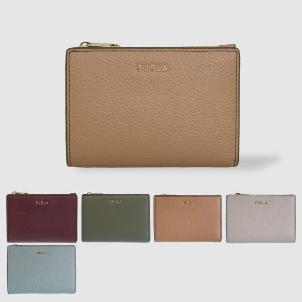 フルラ/FURLA/二つ折り財布/RITZY/S/BI/FOLD/W/ZIP洗練されたシンプルなデザインが魅力的。バッグに収納しやすい絶妙なサイジングが◎【ギフトにもおすすめです。】■品番：PCO9RZYBX■サイズ：約高さ8.5×幅12×...