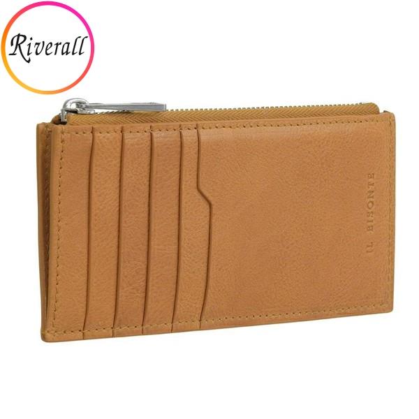 イルビゾンテ/ILBISONTE カードケース 名刺入れシンプルなデザインとぞ材の風合いが素敵なカードケース。さり気なくエンボス加工されたロゴがオシャレ。コインケースとしてもご愛用できるアイテム。【ギフトにもおすすめです。】■品番：SVW0...