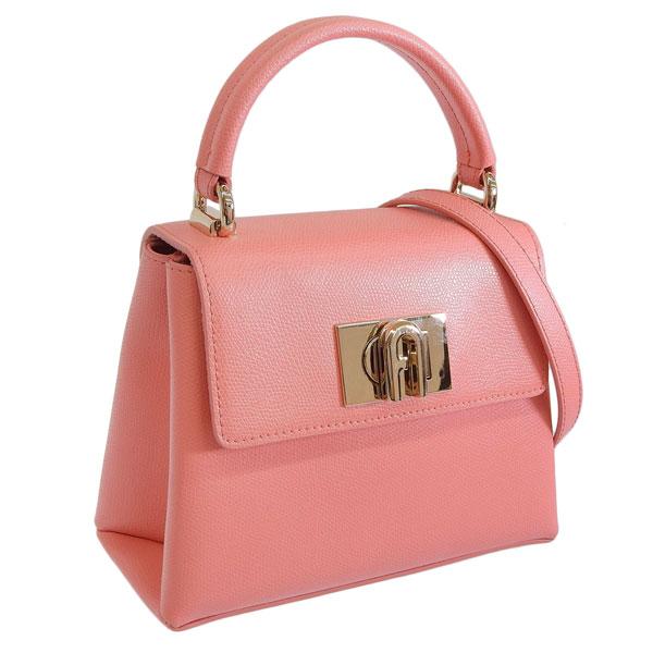 フルラ/FURLA/ショルダーバッグ/FURLA/1927/MINI/TOP/HANDLE/BAGフロントのアーチロゴがアクセントになったハンドバッグ。上品で高級感溢れるデザインがコーディネートをエレガントに演出します◎【ギフトにもおすすめ...