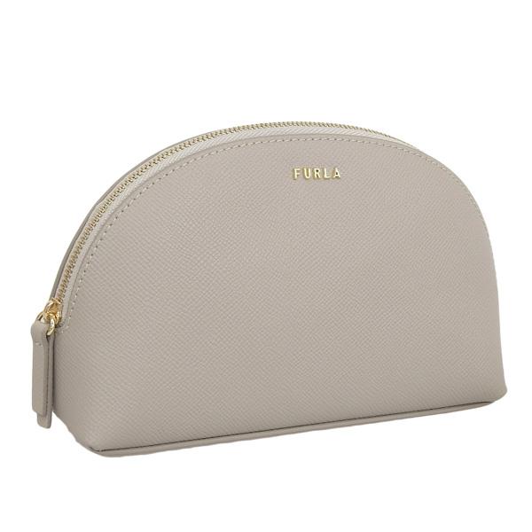 フルラ/FURLA/ポーチ/CLASSIC/COSMETIC/CASEスタンダードなラウンド型が魅力的なポーチ。ゴールドのロゴが上品なお品物です。【ギフトにもおすすめです。】 ■品番：WE00255BX0306M7Y00  ■カラー：MAR...
