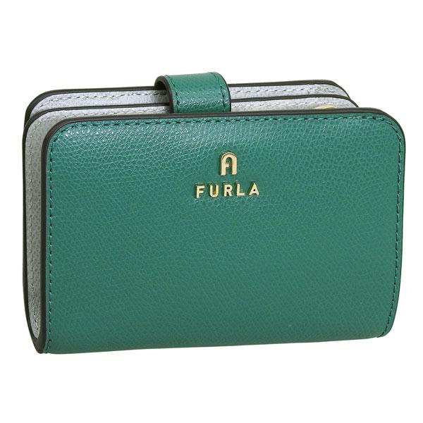 フルラ/FURLA/二つ折り財布/FURLA/CAMELIA/S/COMPACT/WALLETフルラのレザー折り財布は、上質な素材と洗練されたデザインが魅力のコンパクトアイテム。使いやすい収納ポケットを備え、日常使いはもちろんビジネスシーン...