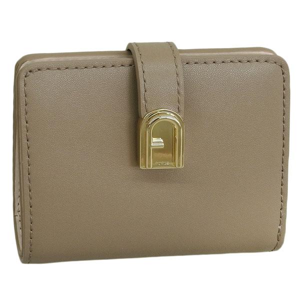 フルラ/FURLA/二つ折り財布/LEVANTE/S/BI-FOLD上質な素材と洗練されたデザインが魅力的なフルラの二つ折り財布。コンパクトながらカードや小銭をしっかり整理でき、日常使いに最適です。シンプルで上品な佇まいが、普段のコーディネ...
