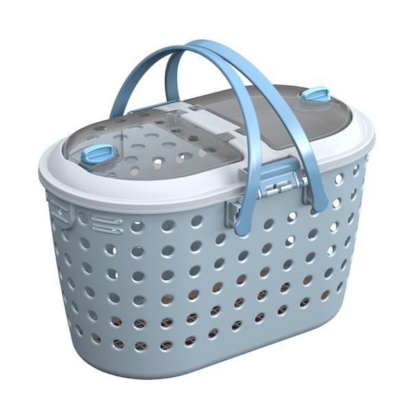 お出かけ・通院時に便利なハードタイプのキティキャリーです。高さにゆとりがあり、軽くて通気性抜群。天面両開きでペットの出し入れに便利です。天面には小物入れ＆お手入れ小窓付き。付属品：インナートレイ、ショルダーベルト。対象ペットの体重：猫用6ｋ...