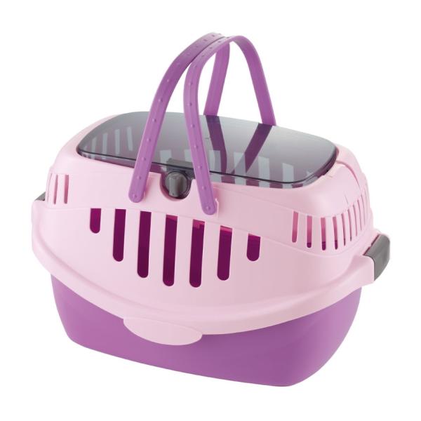 上開き扉付きなので、ペットの出し入れに便利です。通気性を考慮した快適設計です。商品サイズ、外寸：30×49×29(cm)、内寸：26×43×28(cm)。猫・うさぎ用・犬にも使用できます。体重目安/5kg以下。