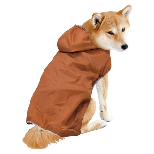 雨かな？寒いかな？迷ったときは小さくたたん持ち運べるコート。雨の日だけなく、肌寒い日にもウインドブレーカーとして使用できる幅広いコート。レインの縁取りにはリフレクトがついており、薄暗い時にも光で反射して車からでもわんちゃんがいる事を確認でき...