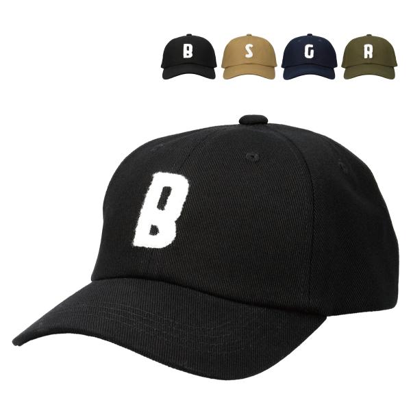 商品名Sagara BB Capブランド名BASIQUENTI（ベーシックエンチ）商品の特徴ワークウェアにも使われる丈夫なヘビーツイルボディ。もこもことした立体的で独特な表情を持つ相良刺繍でアルファベットロゴを演出。カーブ芯のつばで日除けと...