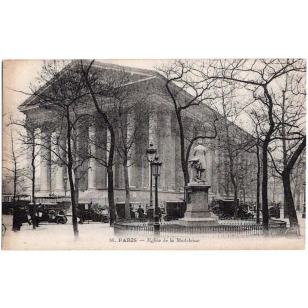 作品について1900年前後、ベル・エポックの輝きに包まれたパリの風景を写した、当時の実写ポストカードです。エッフェル塔、モンマルトルの丘、そして街角の記念碑――いまでは失われた馬車の音やガス灯の明かりが、静かな紙面の上に息づいています。本品...