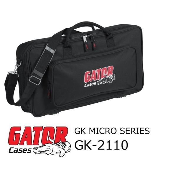 GK MICRO SERIESマイクロ・コントローラ用ギグ・バッグマイクロコントローラーとミニキーボードにジャストフィットします。ショルダーストラップ付きです。●ギグ・バッグ（Midi コントローラ &amp; プロダクション・サンプラーに...