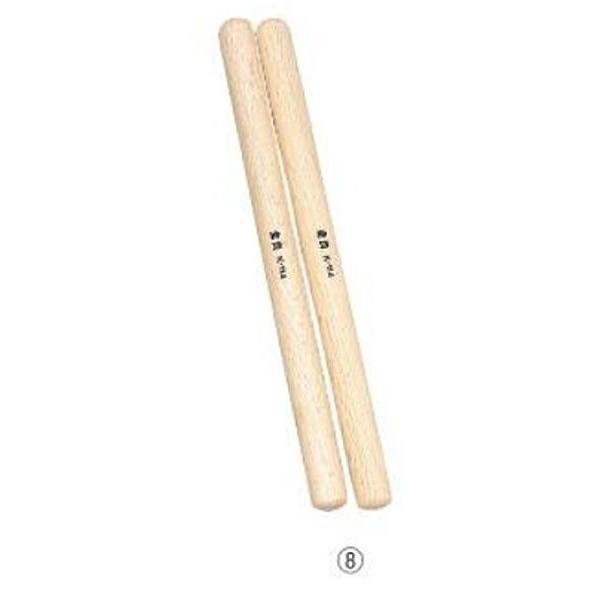 全音　和太鼓バチ（樫）K-114　2本組■長さ ： 42cm■太さ ： φ3.0cm■重量 ： 540g※重量は２本分です。