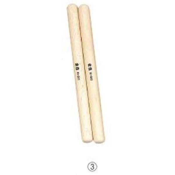 全音　和太鼓バチ（樫）K-911　2本組■長さ ： 33cm■太さ ： φ2.7cm■重量 ： 335g※重量は２本分です。