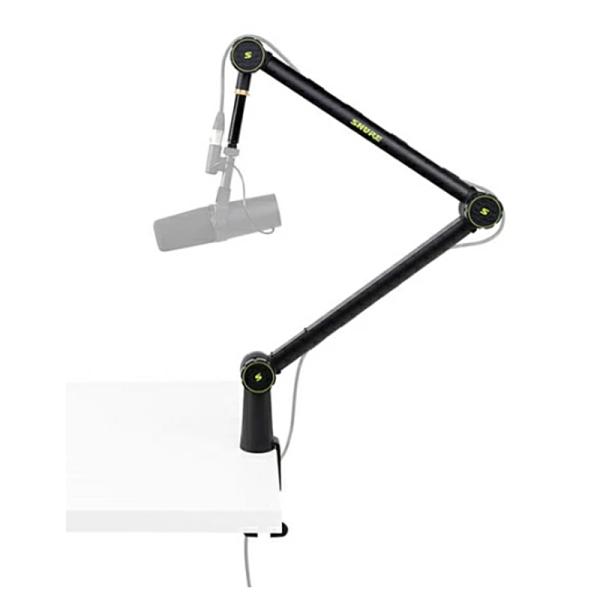 SHURE BY GATOR　デスクトップアームスタンド  SH-BROADCAST1 　　  　・デスク上に安定してマイクを設置可能なアームスタンド・アーム長最大 940mm、土台は360°回転し広範囲をカバー・放送、ポッドキャスト、ライ...