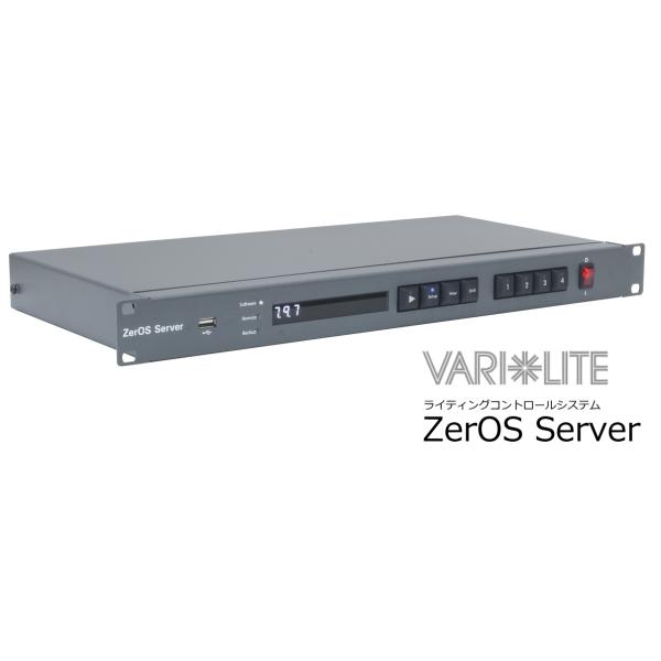 1Uラックマウント型のZerOS搭載照明制御システムZerOS ServerZero 88「 ZerOS Server」は 1RUラックマウント型にオペレーティングシステム「ZerOS」の機能を搭載した照明制御システムです。LED照明、ムー...