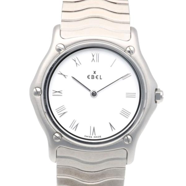 ■商品情報◆管理番号：RWA01000000005376◆ブランド：エベル（EBEL）◆タイプ：オーバーホール済◆型番：9090131◆対象：ユニセックス◆カラー：シルバー/ホワイト◆シリーズ：スポーツクラシック◆季節・シーズン：オールシー...